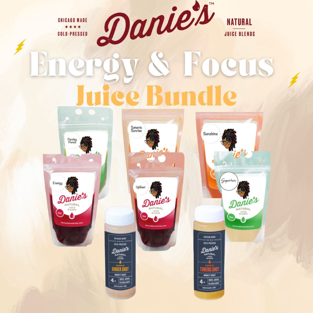 Energy & Focus Juice Bundle | Plant-Based Vitality – Danies Natural ...